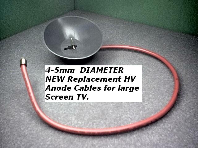 High voltage anode cables for CRT's * US Supplier*